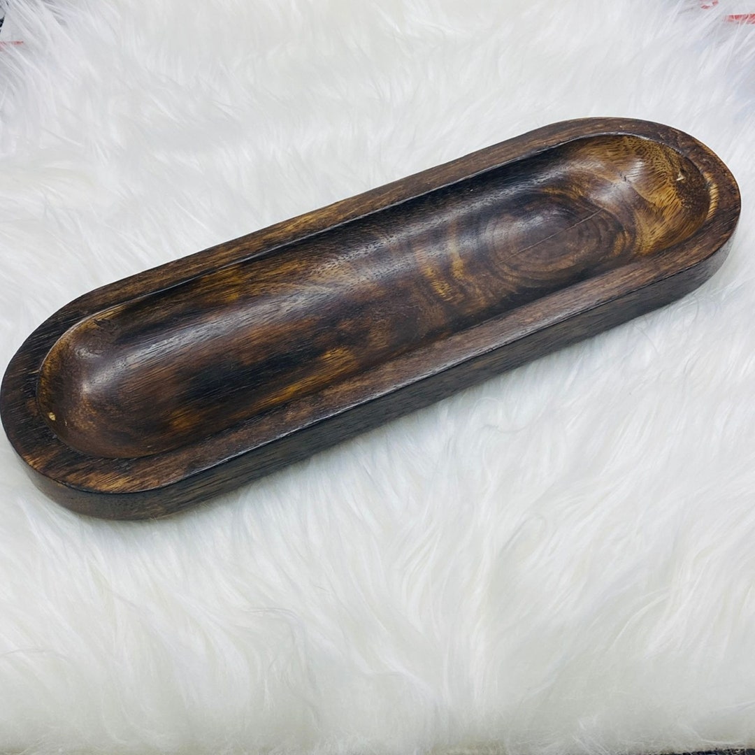 Burner Stick Holder Wooden Incense Tray Burner for Incense Sticks Large ...