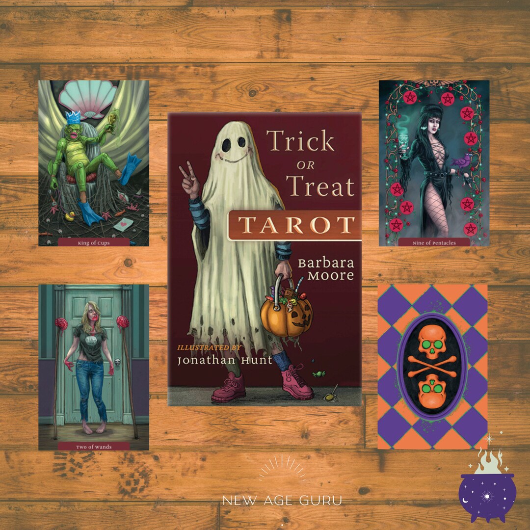Trick or Treat Tarot Deck With 216 Page Guidebook Factory Sealed - Etsy