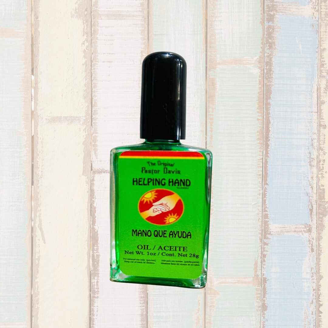 The Original Pastor Davis Helping Hand Oil 1oz Spiritual Anointing Oil ...