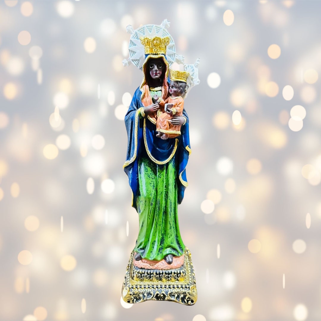 Saint Barbara Africa Erzulie Dantor Statue Spiritual Vodou Altar Piece ...