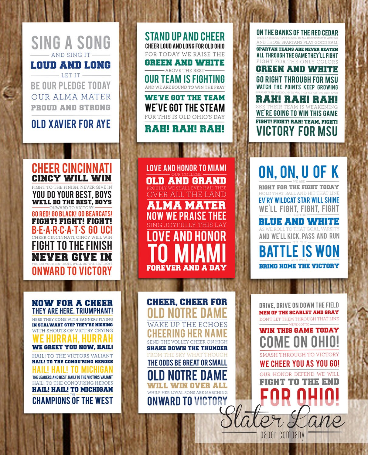 University of Western Kentucky Fight Song Wall Art Printable | Etsy