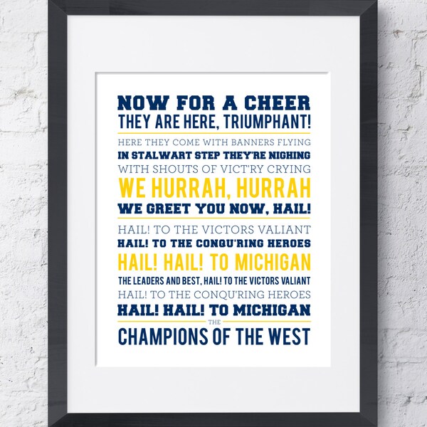 University of Michigan Decor - Etsy