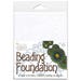 Beadsmith Beading Foundation - 4.25x5.5" Black (1 Sheet), Black Bead ...