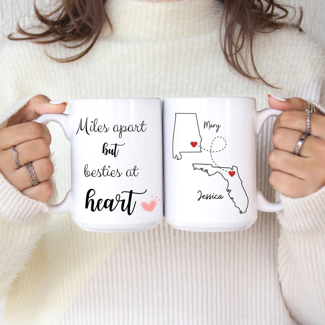 Best Friend Mug, Best Friend Gift, Custom Coffee Mug, Custom Friends ...