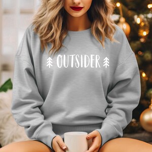 Outsider Sweatshirt, Mountain Sweatshirt, Outdoor Sweatshirt, Outsider ...