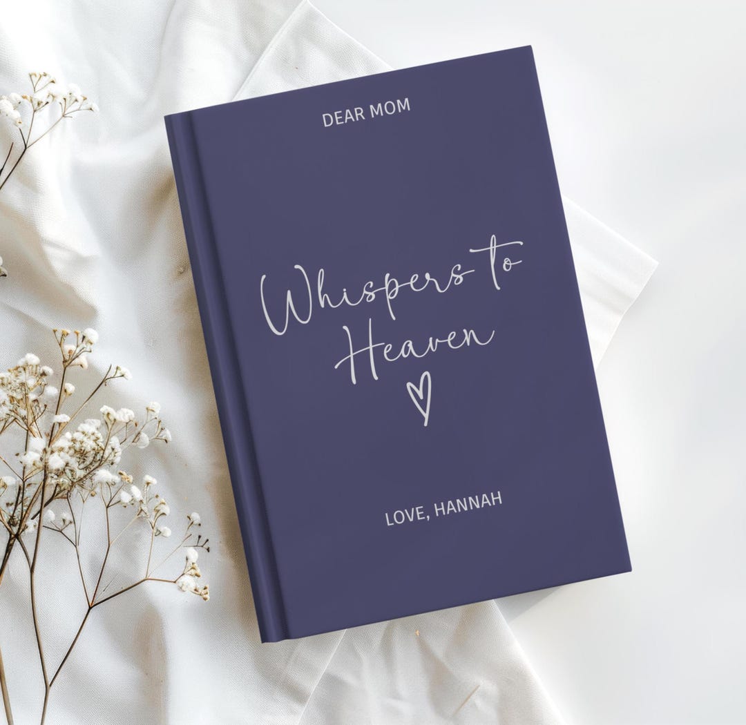 Personalized Memorial Journal: Letters to Heaven, Loss Remembrance Gift ...