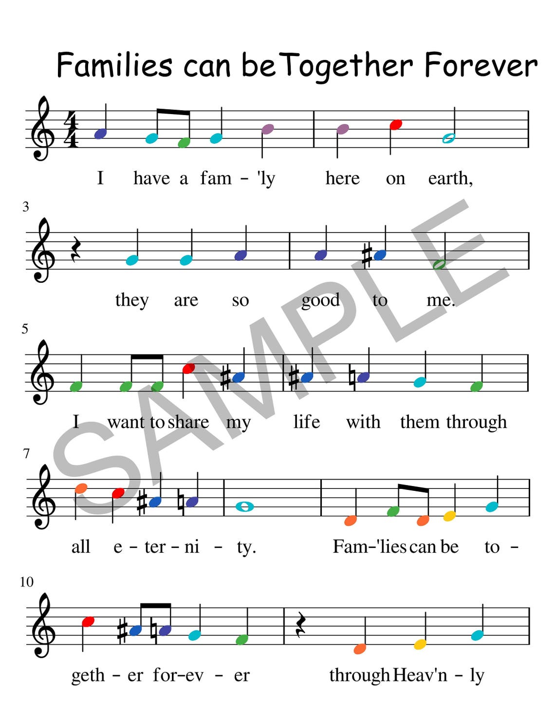 2018 LDS Primary Handbell Book for 20 Handbells - Etsy