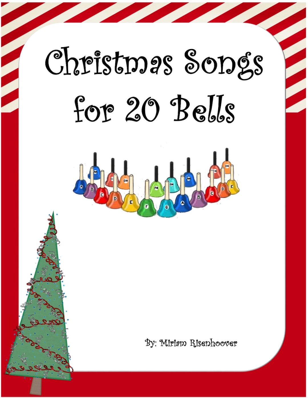 Christmas Handbell Book for 20 Handbells - Etsy