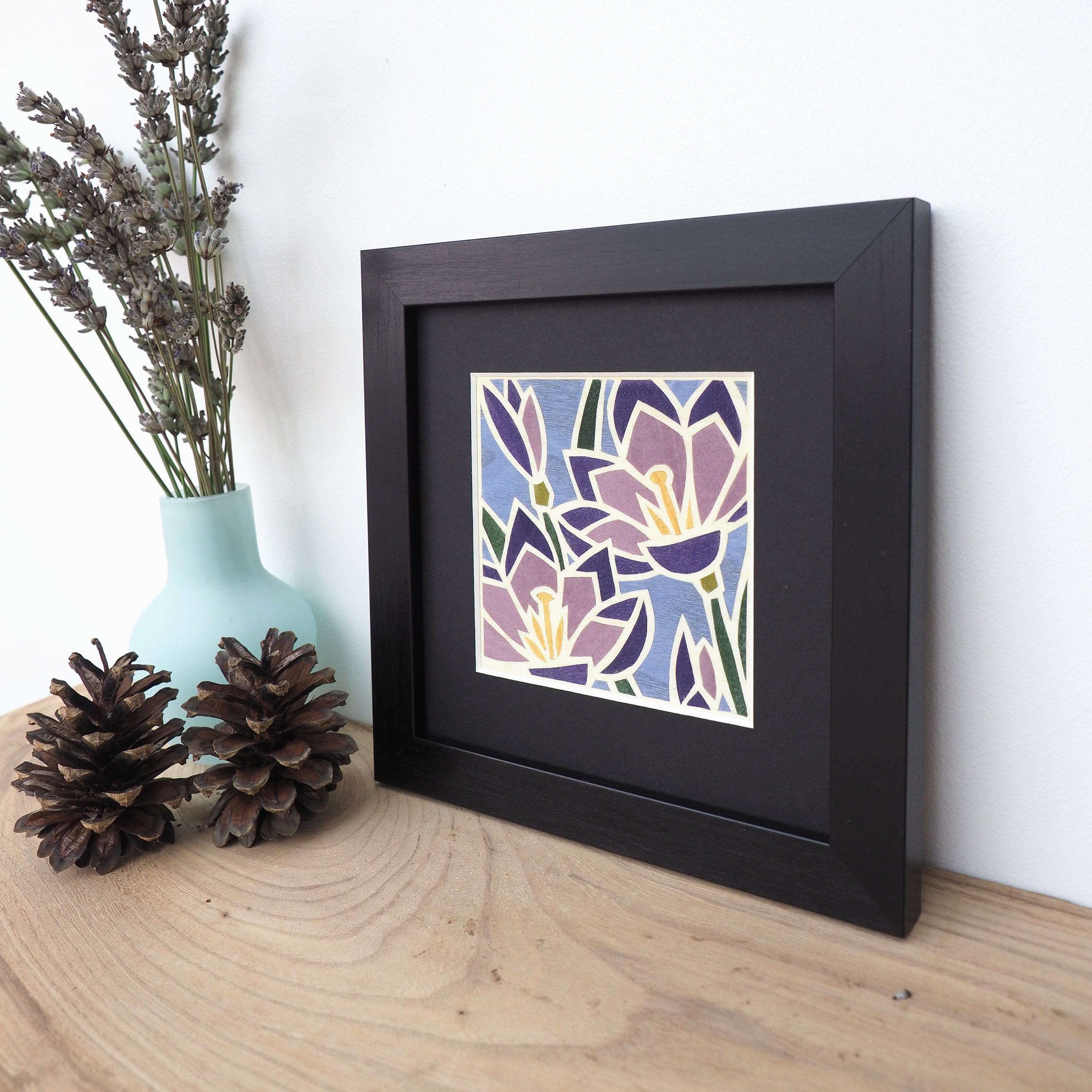 Small Flower Prints, Contemporary Small Floral Prints, Pretty Spring ...