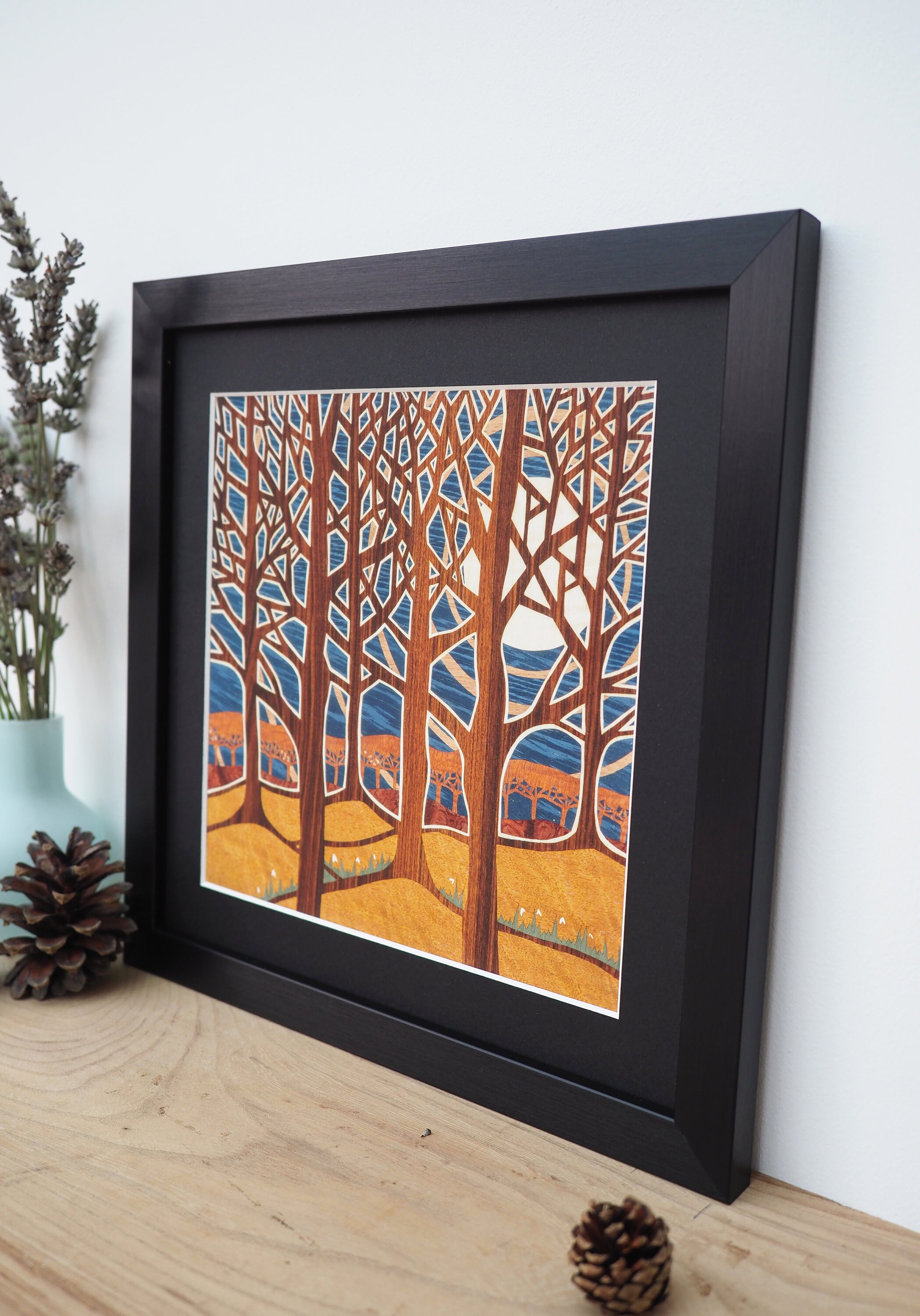 Modern Tree Print, Tree Wall Art, Stylish Tree Prints, Contemporary ...