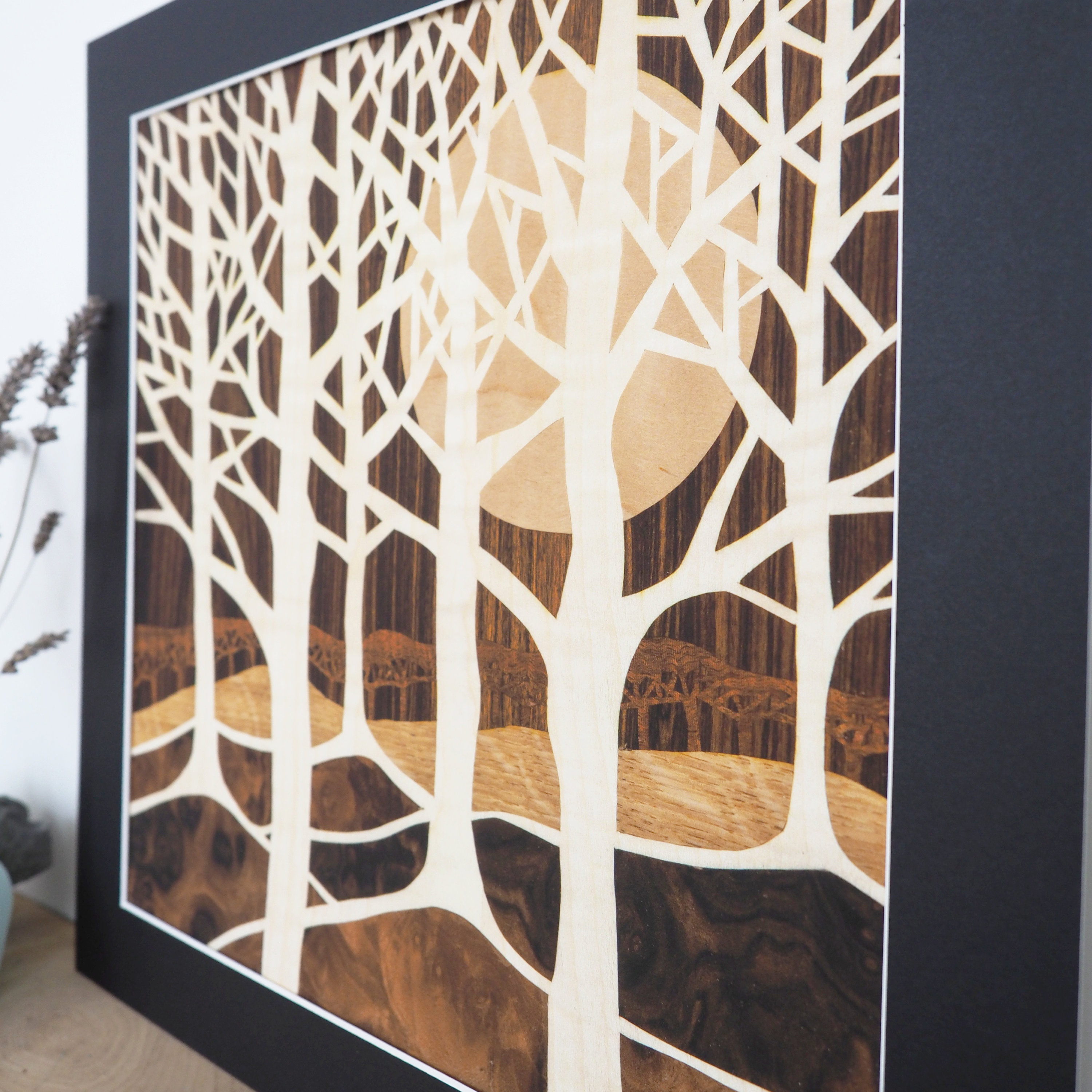 Large Tree Print Large Tree Wall Art Modern Tree Print Contemporary ...