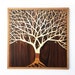 Modern Tree Wall Art Hand Cut Marquetry Trees Wall Art - Etsy