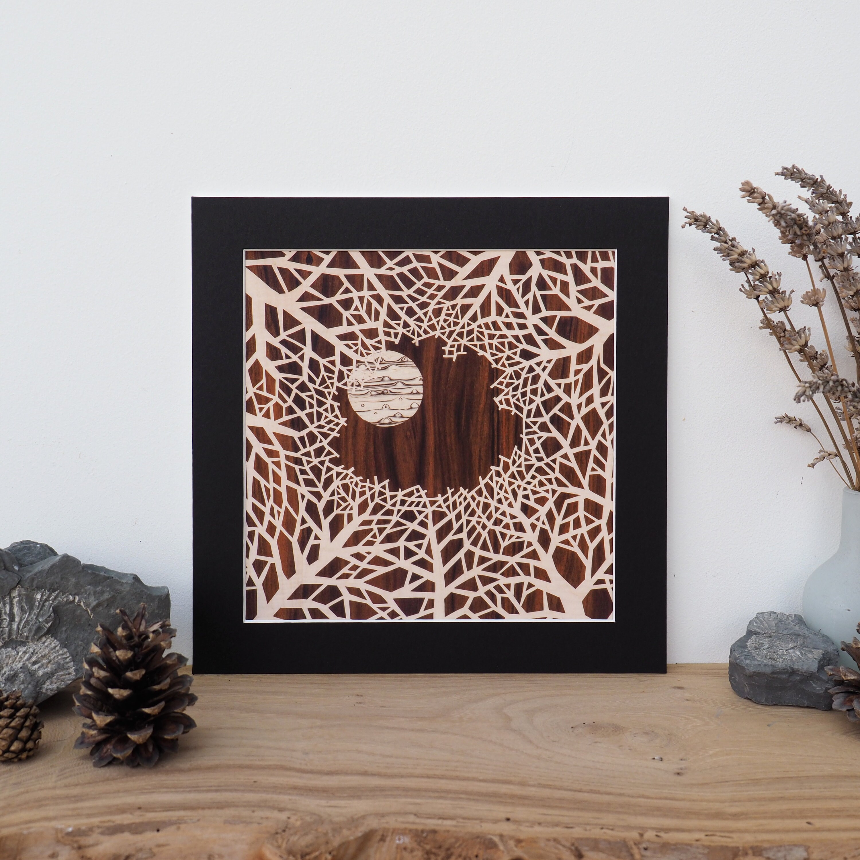 Unframed Tree Prints, Modern Wall Art, Stylish Tree Wall Art, Small ...