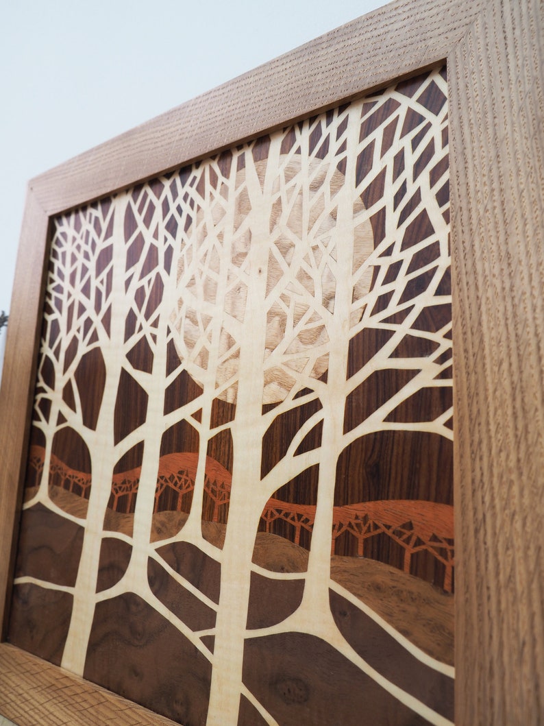 Tree Wall Art Tree Wall Hanging Modern Wall Art Contemporary Art ...