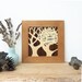 Modern Tree Wall Art, Hand Cut Marquetry Trees Wall Art, Stylish Tree ...