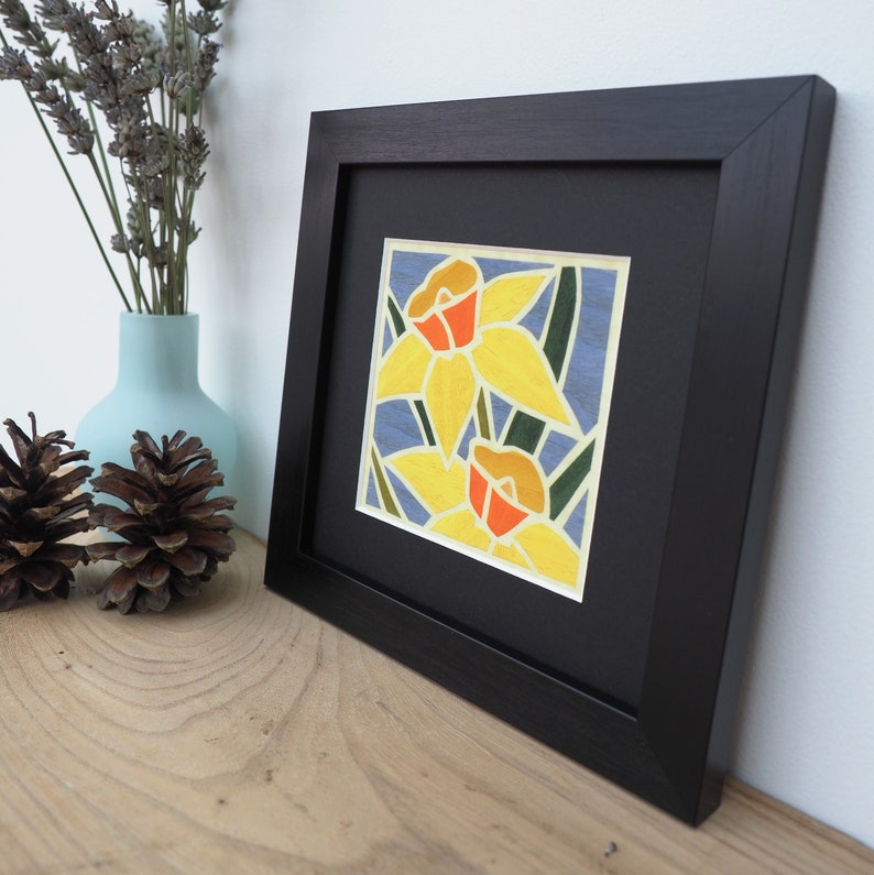 Small Framed Art, Small Flower Prints, Contemporary Floral Prints ...