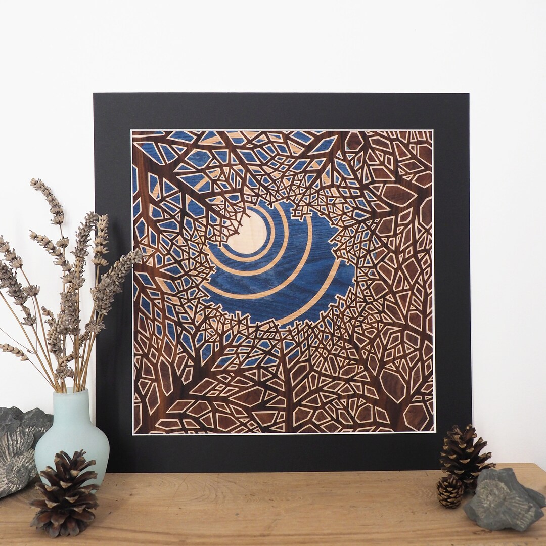 Large Tree Print| Large Tree Wall Art| Modern Tree Print| Contemporary ...