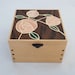 Small Wooden Jewellery Box With Mackintosh Roseswooden - Etsy UK