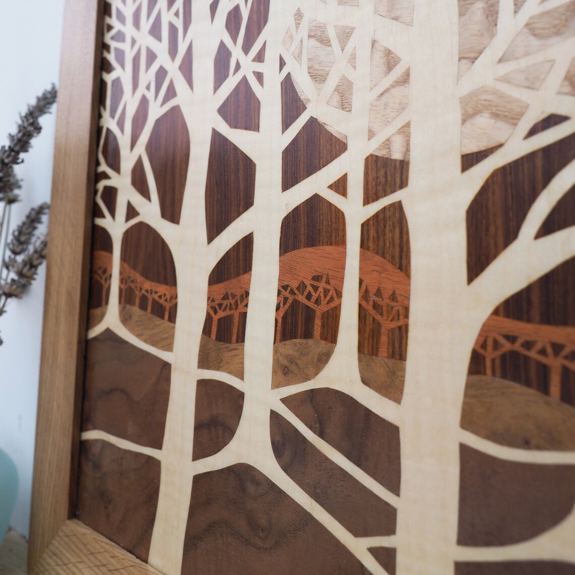 Tree Wall Art Tree Wall Hanging Modern Wall Art - Etsy UK