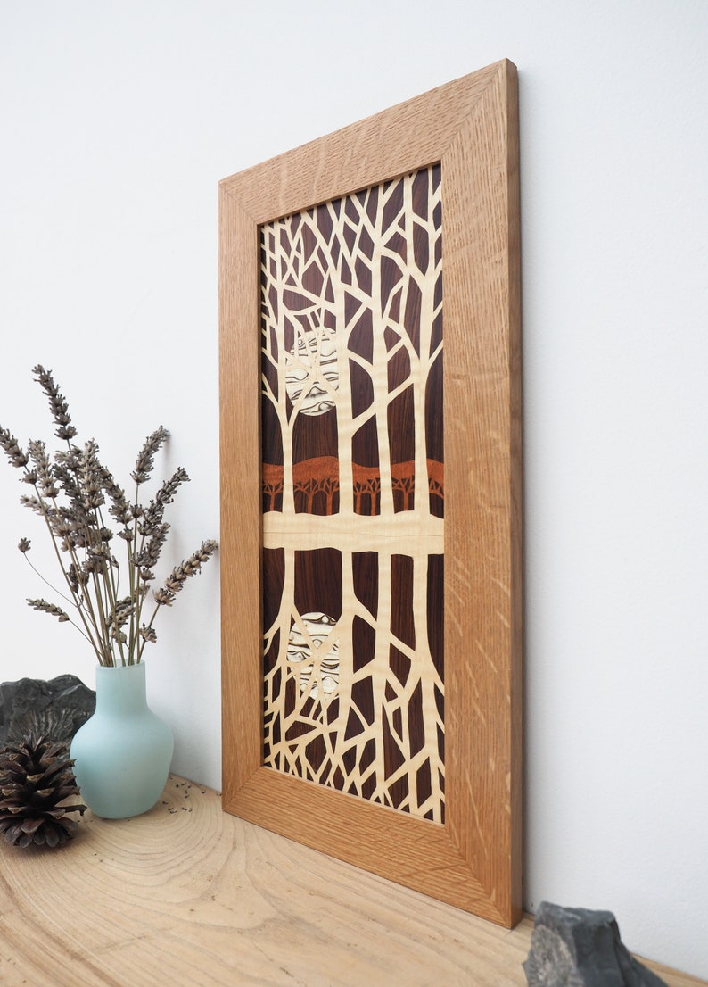 Tree Wall Art Unique Tree Art Modern Wall Art Contemporary | Etsy