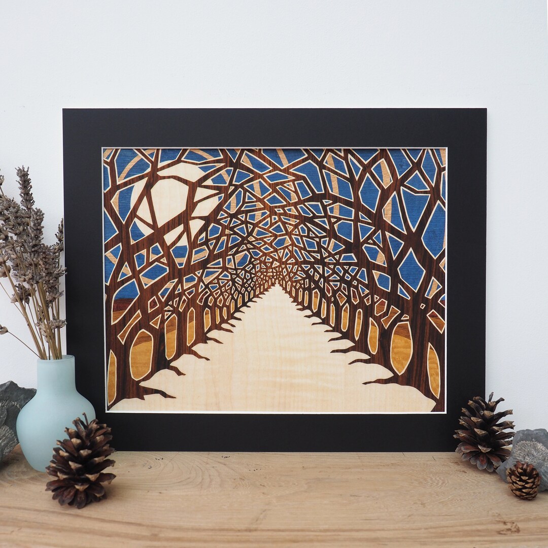 Large Tree Print| Large Tree Wall Art| Modern Tree Print| Contemporary ...