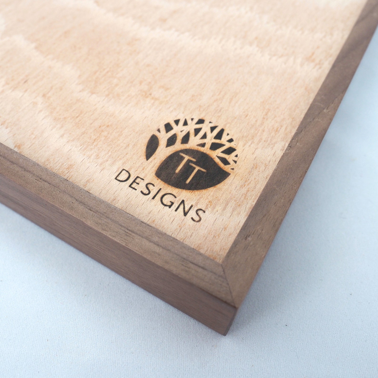 Wooden Marquetry Jewellery Box, Large Wooden Jewellery Box, Autumn ...