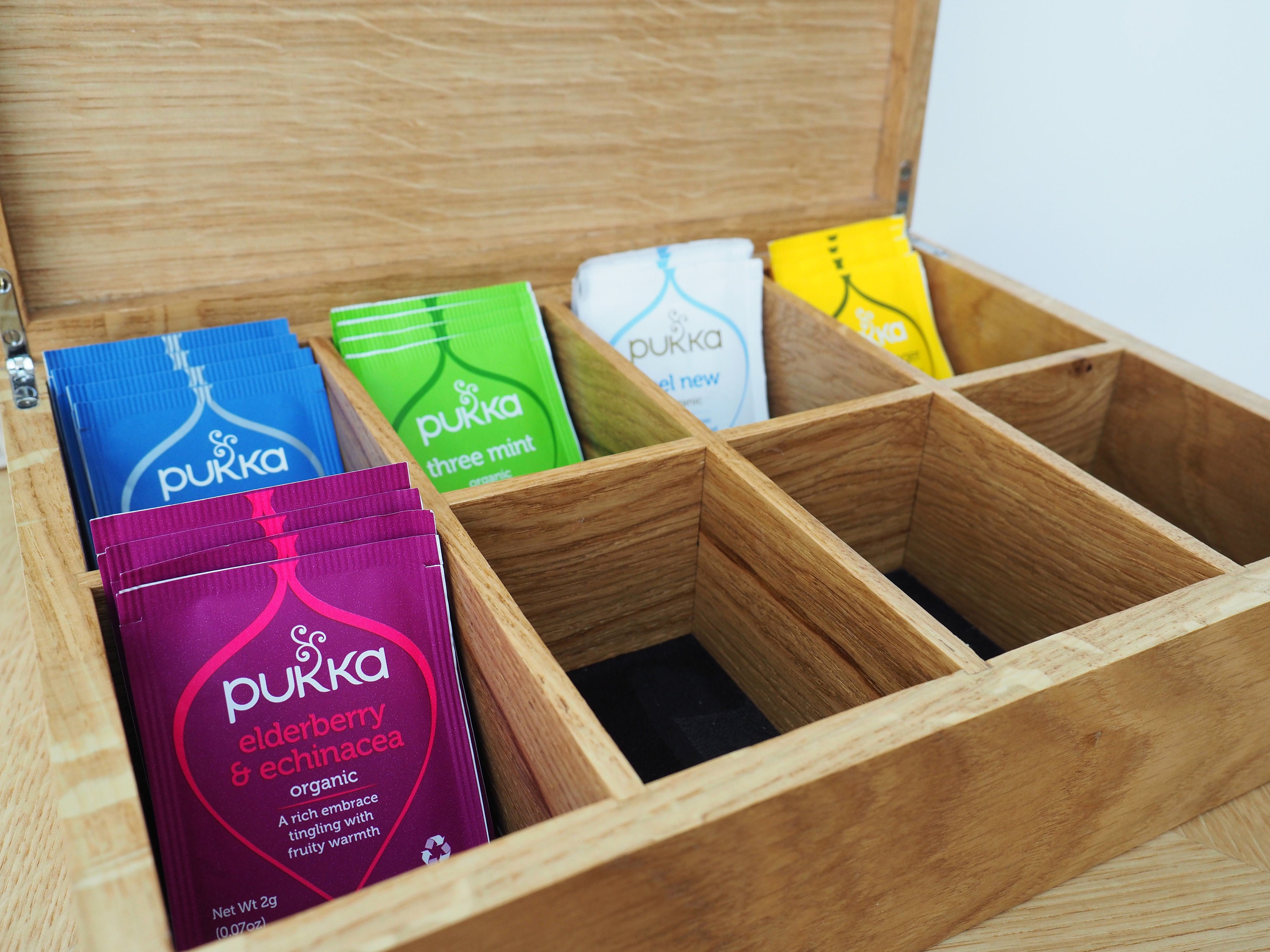 Large Wooden Tea Box Oak Tea Box Welsh Dragon Tea Box - Etsy UK