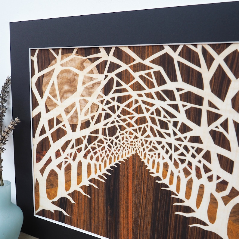 Large Tree Print Large Tree Wall Art Modern Tree Print - Etsy UK