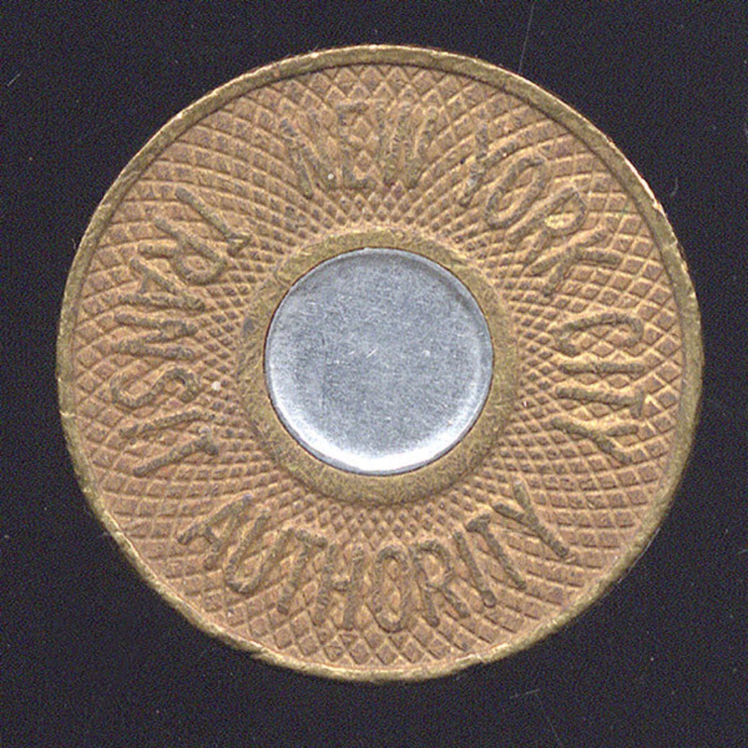 Vintage New York City Transit Token - Etsy