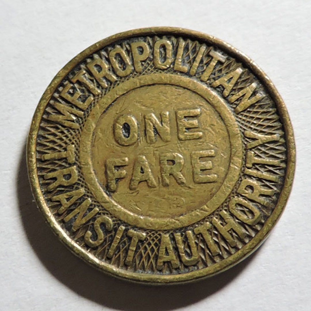 Metropolitan Transit Token Authority Boston, Massachusetts One Fare ...