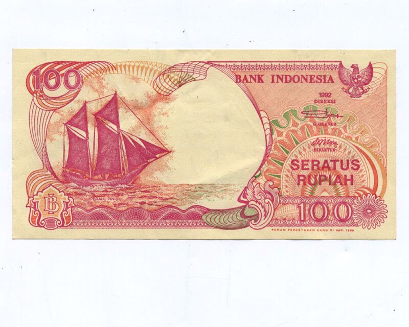 Bank Indonesia 100 Rupiah Djakarta 1992 - Etsy