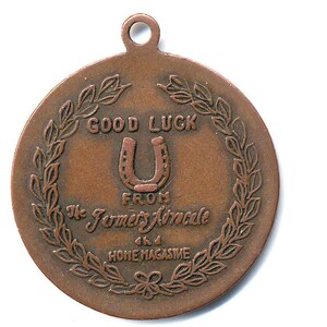 Good Luck Medallion From ‘the Farmers Advocate’ Magazine - Etsy
