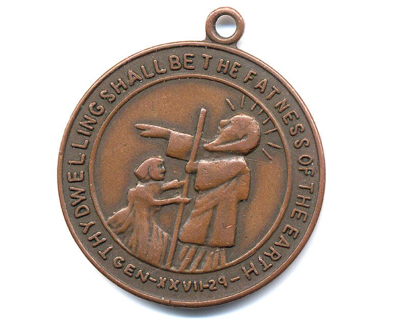 Good Luck Medallion From the Farmers Advocate Magazine - Etsy