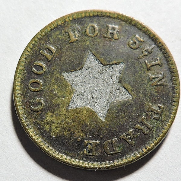 5 Cents Trade Token - Etsy