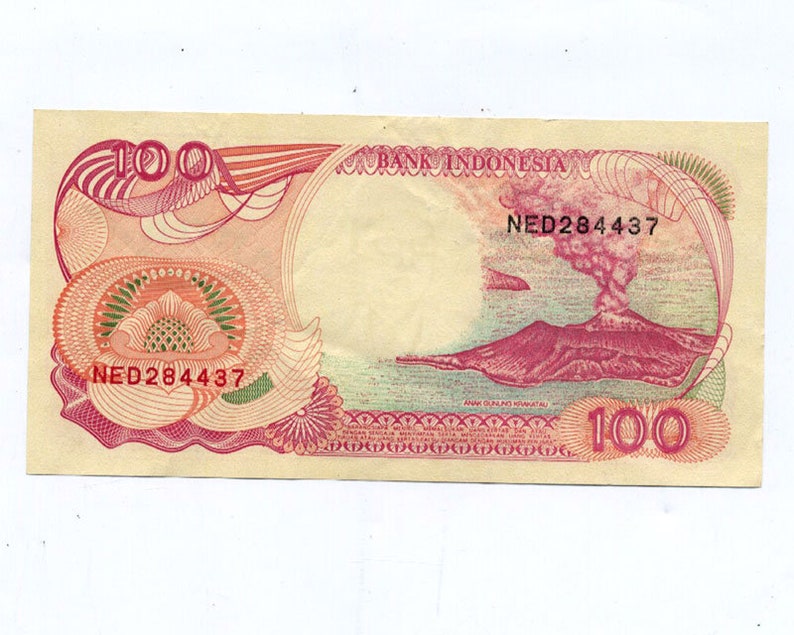 Bank Indonesia 100 Rupiah Djakarta 1992 - Etsy
