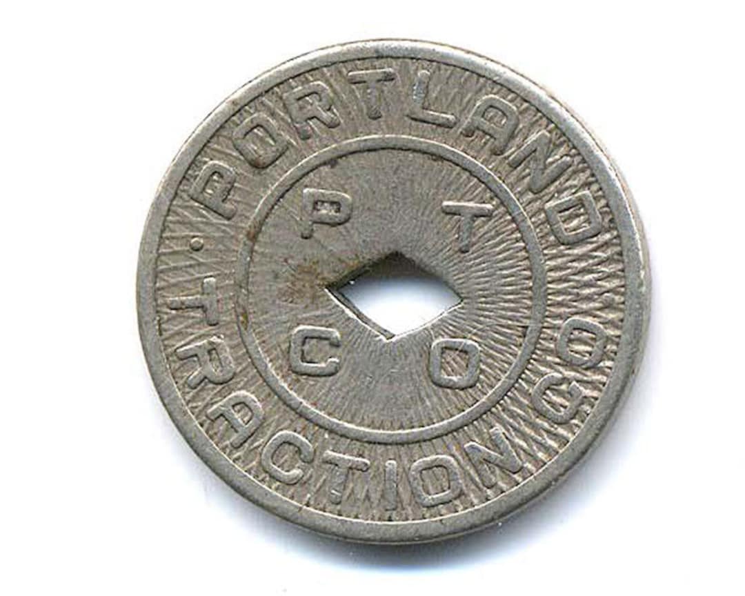 Portland Traction Co. Token C1950s - Etsy