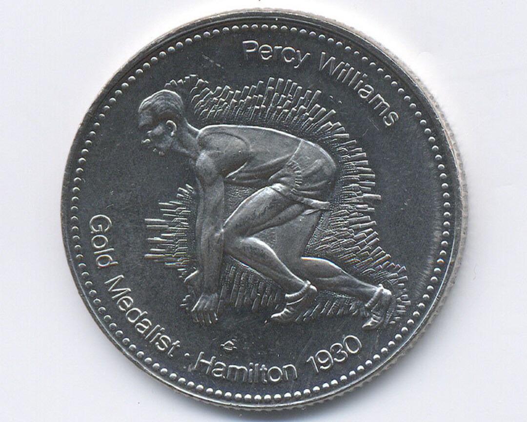 1978 Trade Token Percy Williams Gold Medalist 1930 Edmonton Coin - Etsy