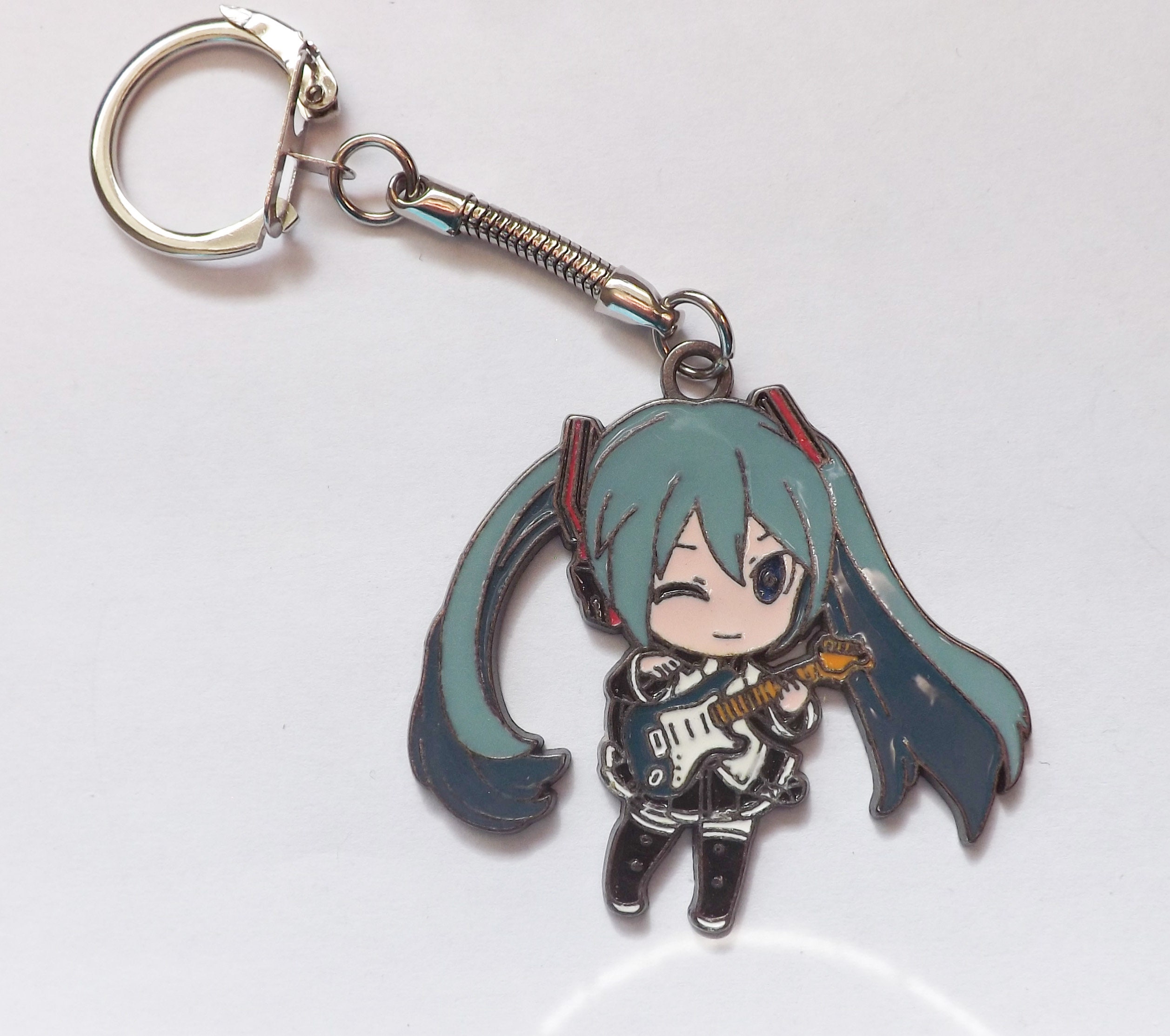 Vocaloid Hatsune Miku Metal Keychain anime regalos | Etsy