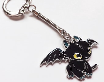 Toothless Keychain | Etsy