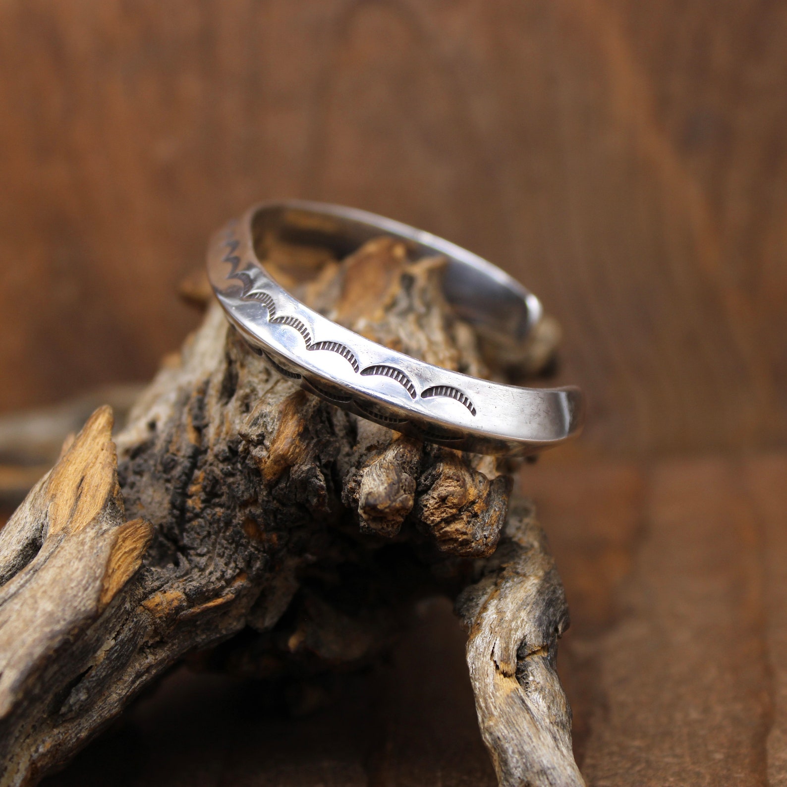 Sterling Silver Triangle Wire Cuff Bracelet - Etsy