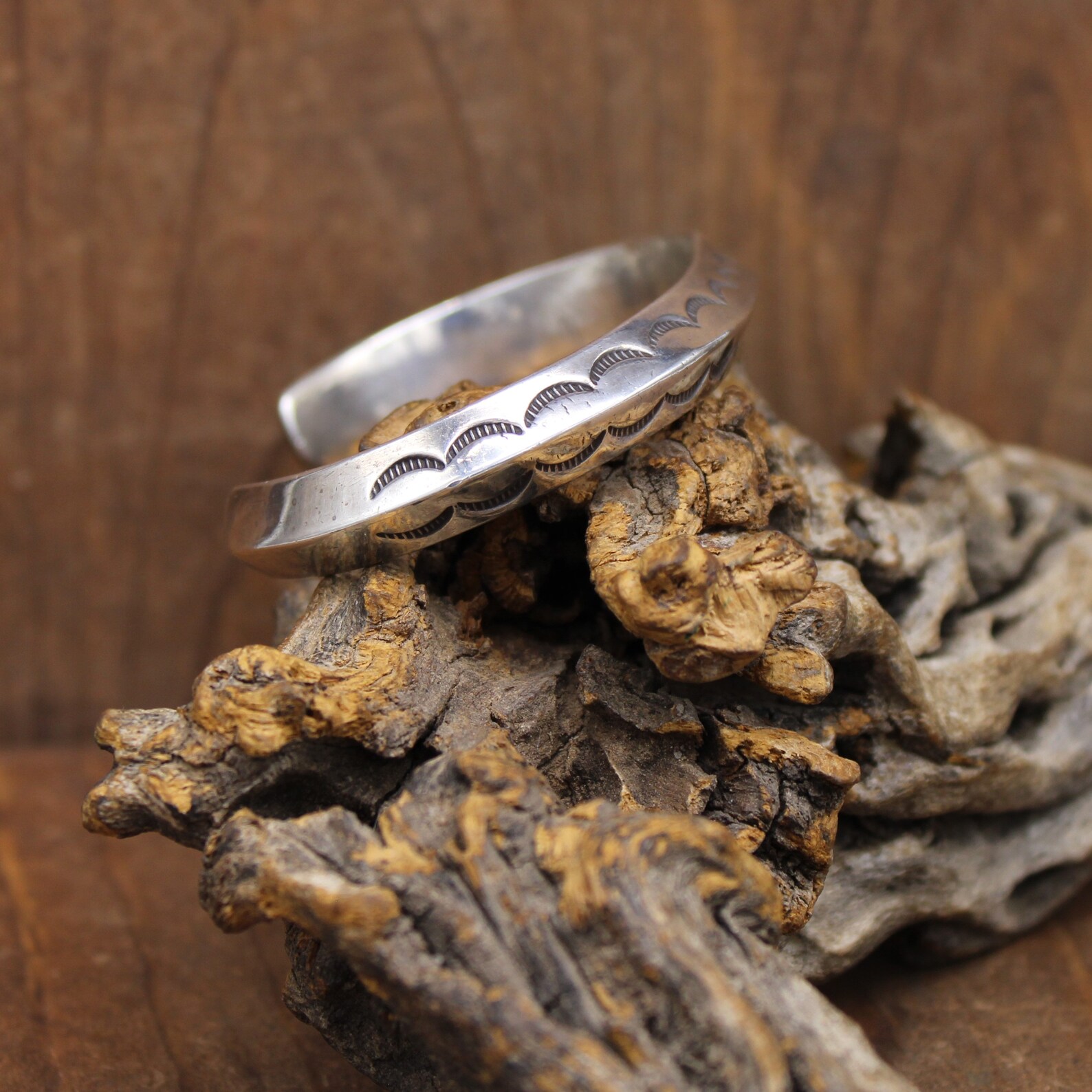 Sterling Silver Triangle Wire Cuff Bracelet - Etsy