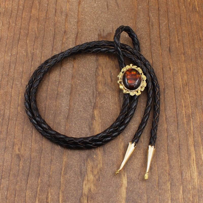 Gold Bolo Tie - Etsy