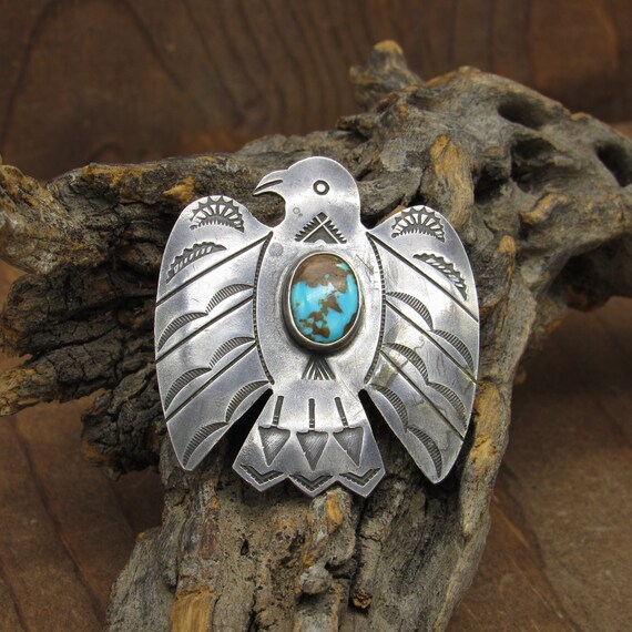 Vintage sterling silver eagle - Gem