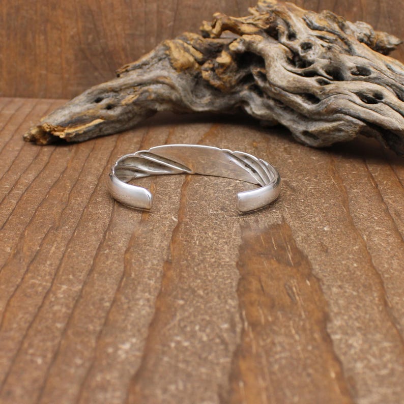 Knifewing Segura & Ray Tracy Sterling Silver Multi Stone Inlay Cuff ...