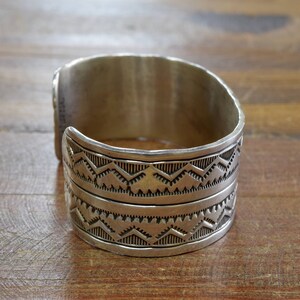 Vintage Gilbert Begay Navajo Sterling Silver Cuff Bracelet | Etsy