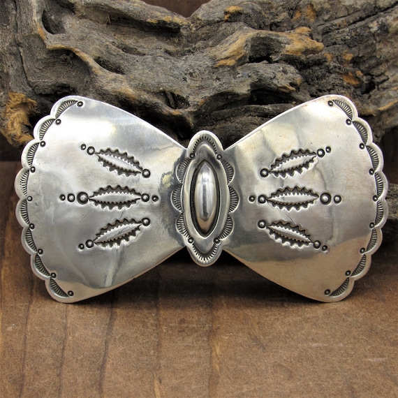 Sterling silver barrettes - Gem