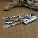 Vintage Navajo Lapis Sterling Silver Collar Brooch by Alice Platero - Etsy