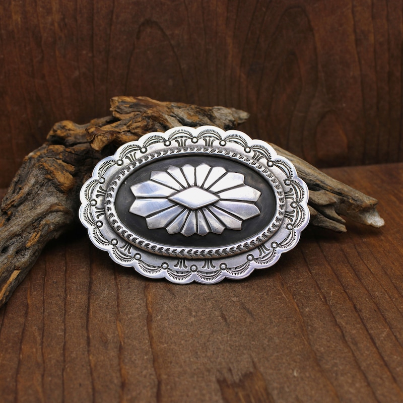 Concho Belt Buckle - Etsy