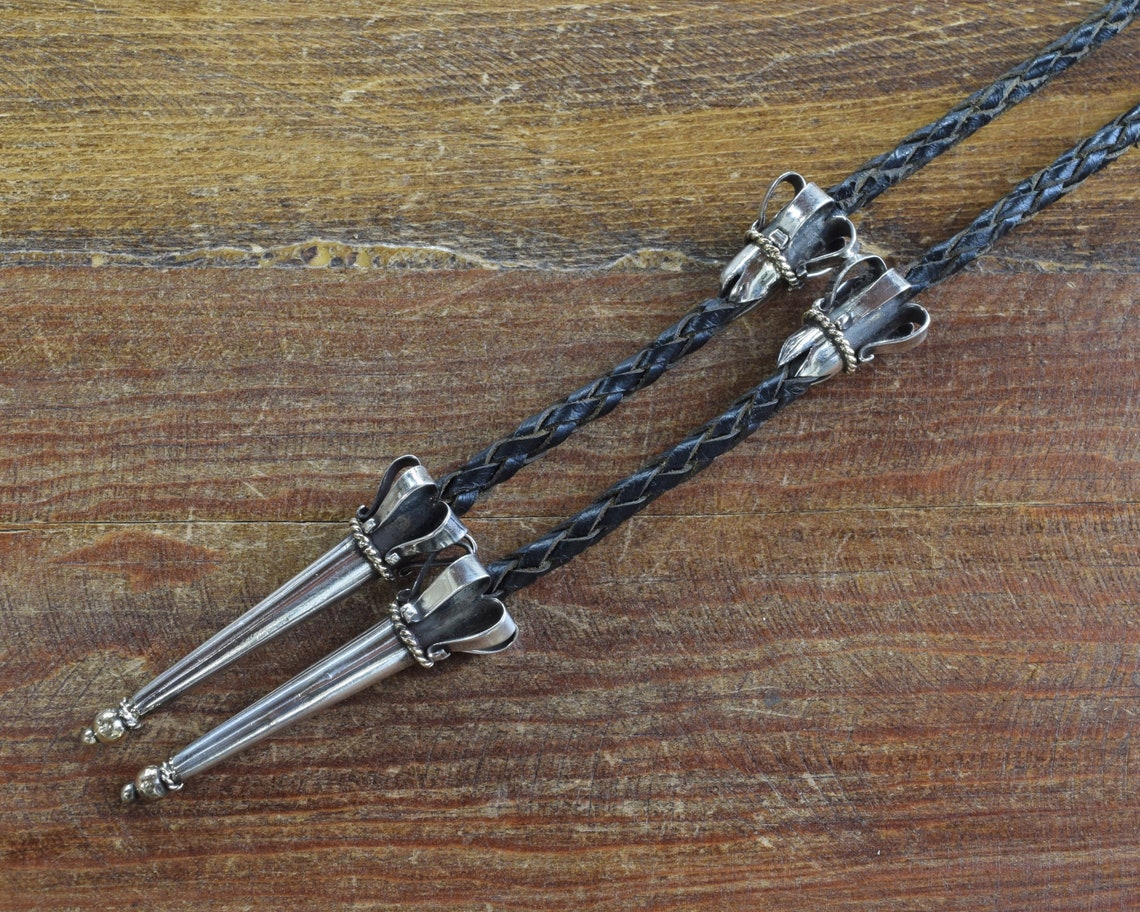 Vintage Southwestern Gem Silica Bolo Tie+ - Etsy