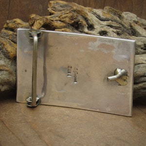 Vintage Sterling Silver Inlaid Owl Belt Buckle by F C Gasper - Etsy